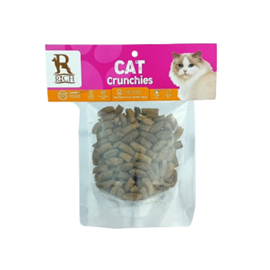 Rich Cat Crunchies Biscuits 100g – Happet
