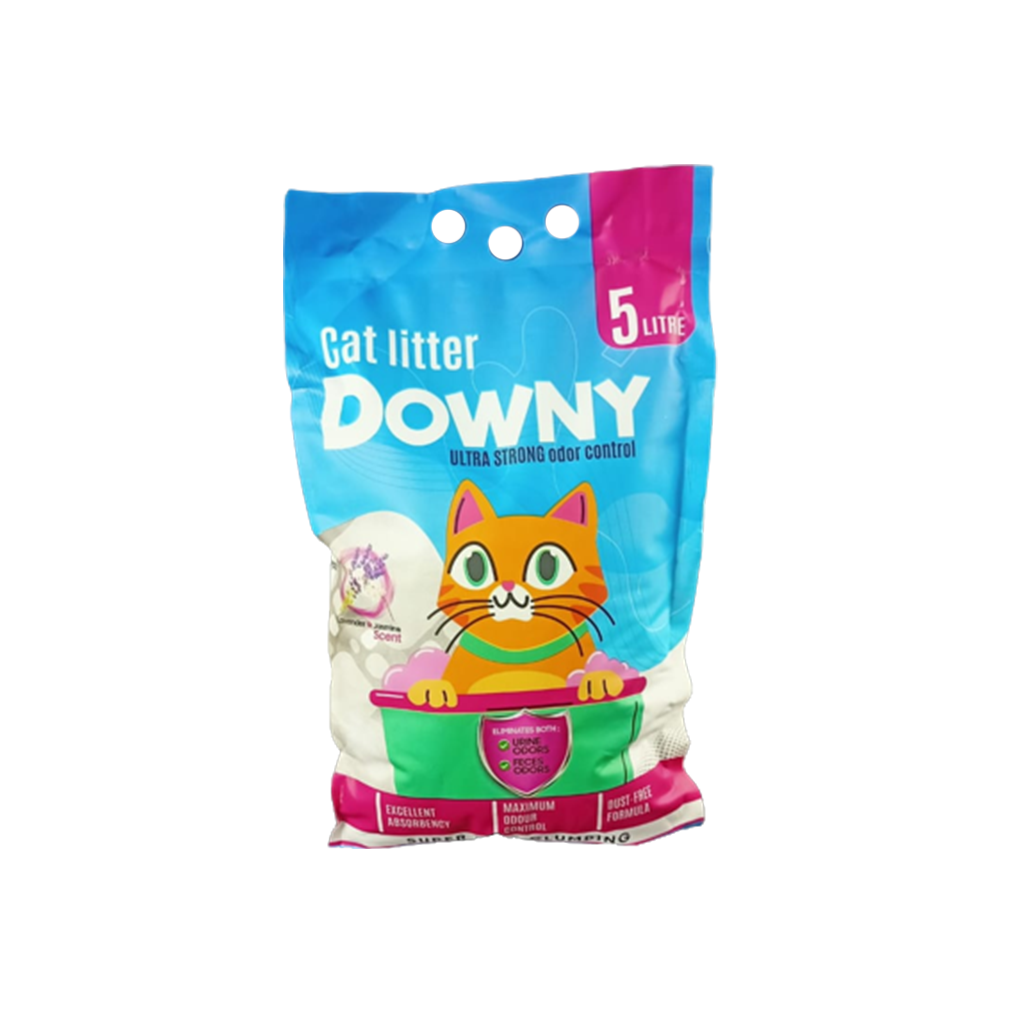 Downy Cat Litter Clumping ( Lavender & Jasmine ) 5 L – Happet