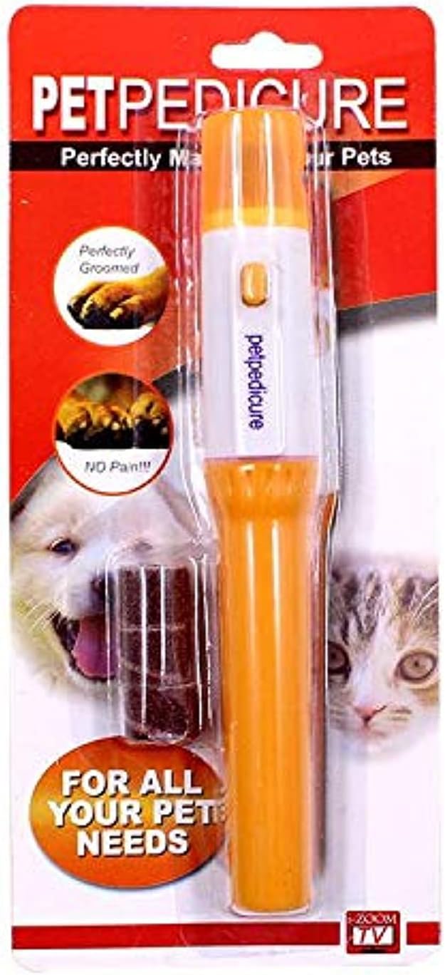 Pet pedicure electric nail trimmer manicure pedicure tool for dog cat ...