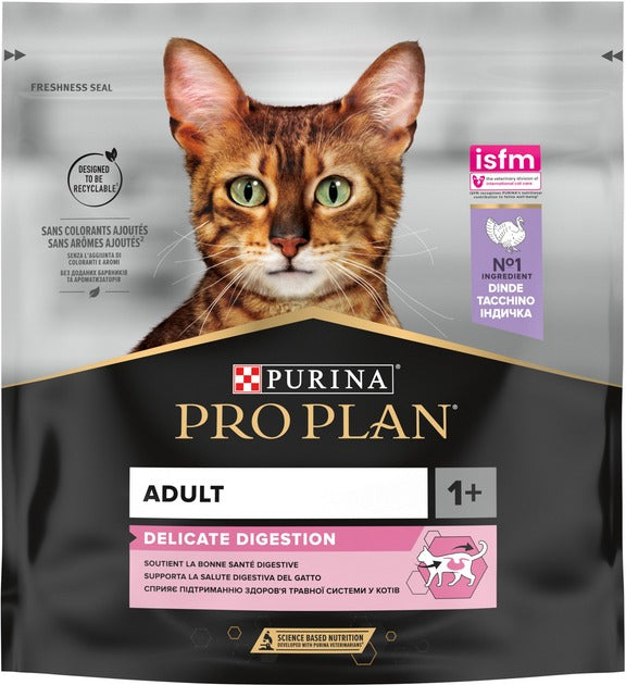 Purina Pro Plan Adult Cat Delicate Digestion Rich in Turkey 400 g – Happet