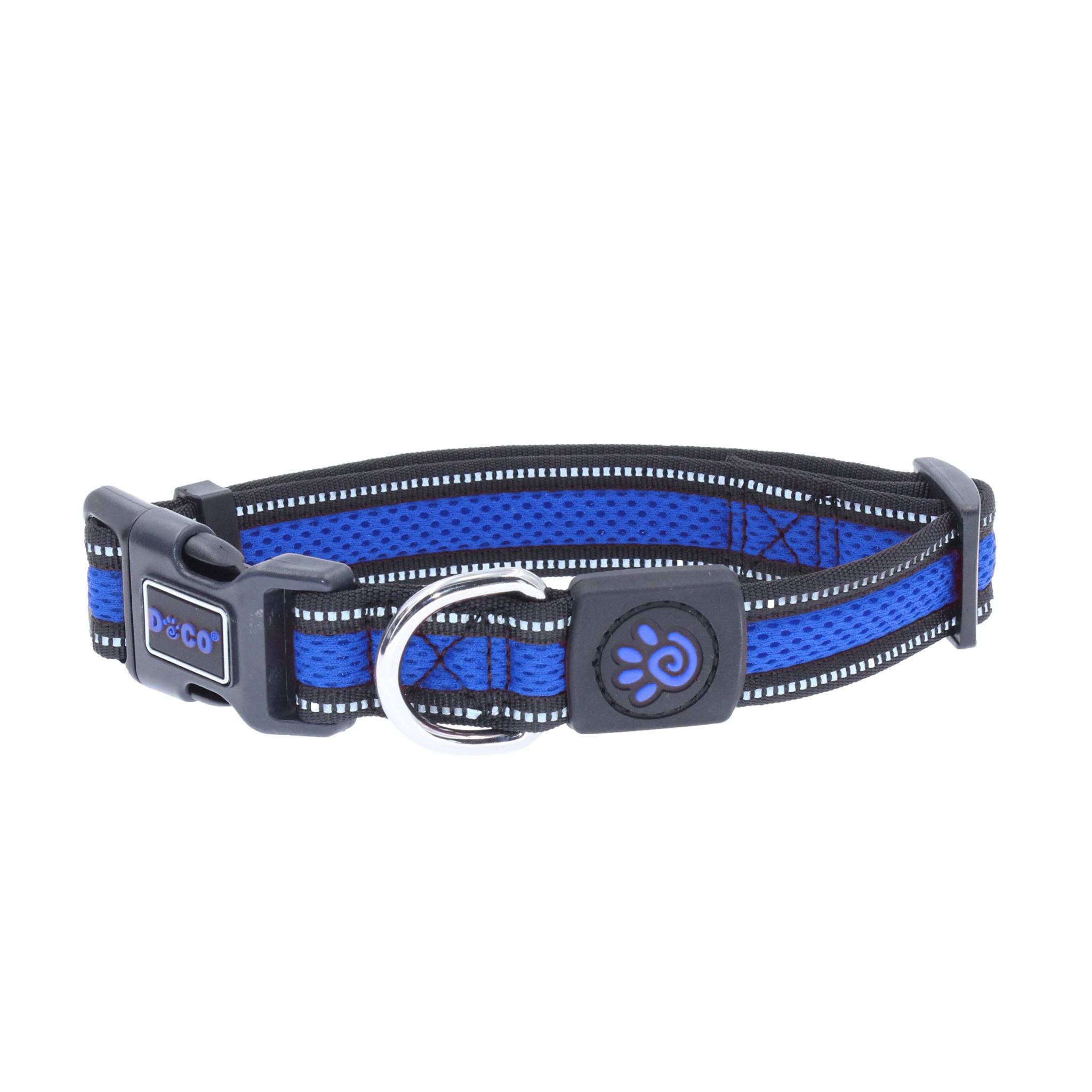DOCO Dual Layer Air Mesh Collar w/ Reflective Thread Large (3.2 x 42-6 ...