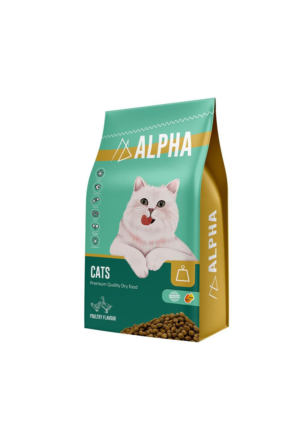 Alpha Cat Dry Food 1kg – Happet