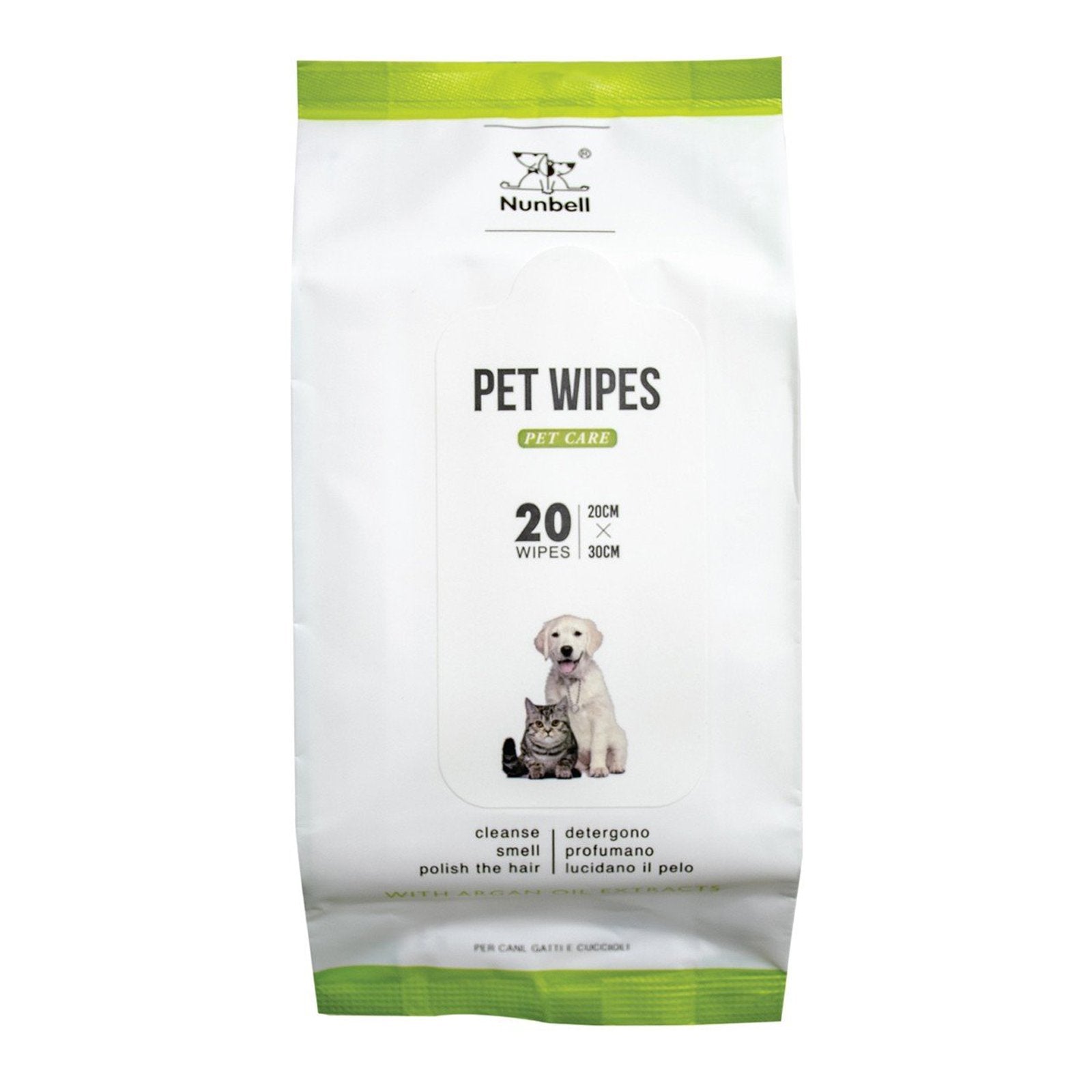 Nunbell Ultra Absorbent Anti Bacterial Pet Wipes – Happet
