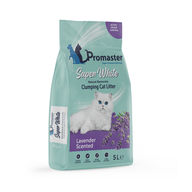 Promaster Clumping Cat Litter Lavender Scented 5 L – Happet