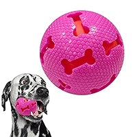 chew ball toy with sound bone pattern – Happet