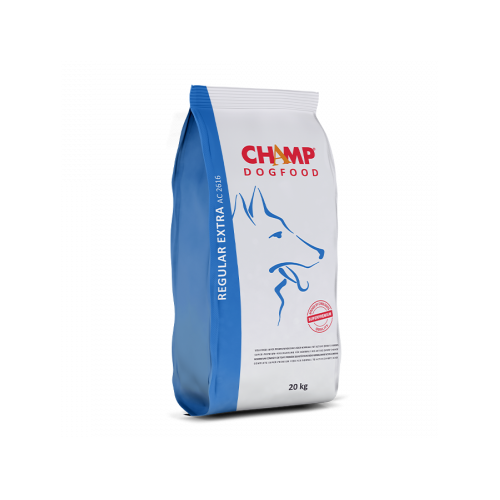 CHAMP Dog food Regular Extra Blue 20kg – Happet