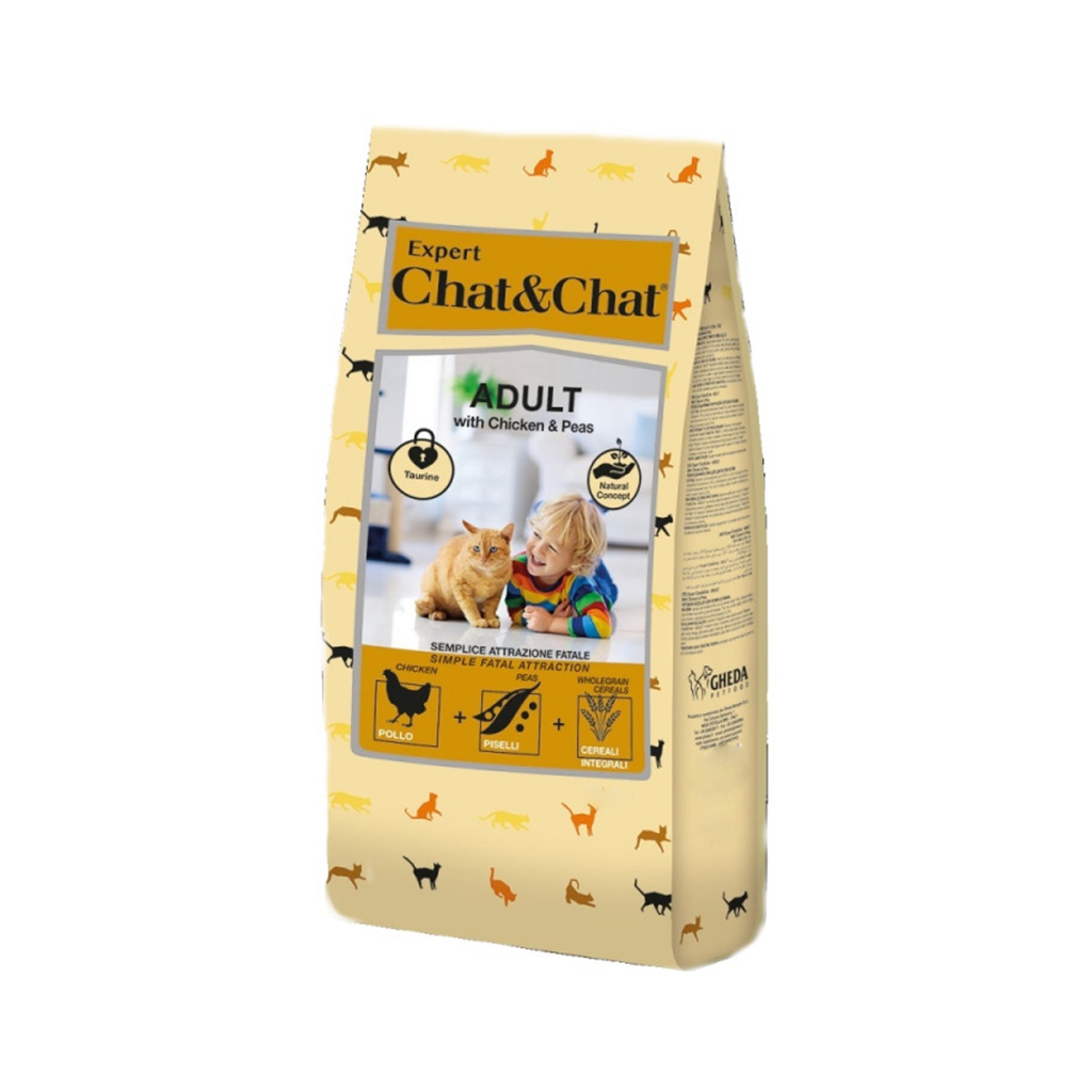 Chat & Chat Expert Adult Cat Chicken & Peas 900g – Happet