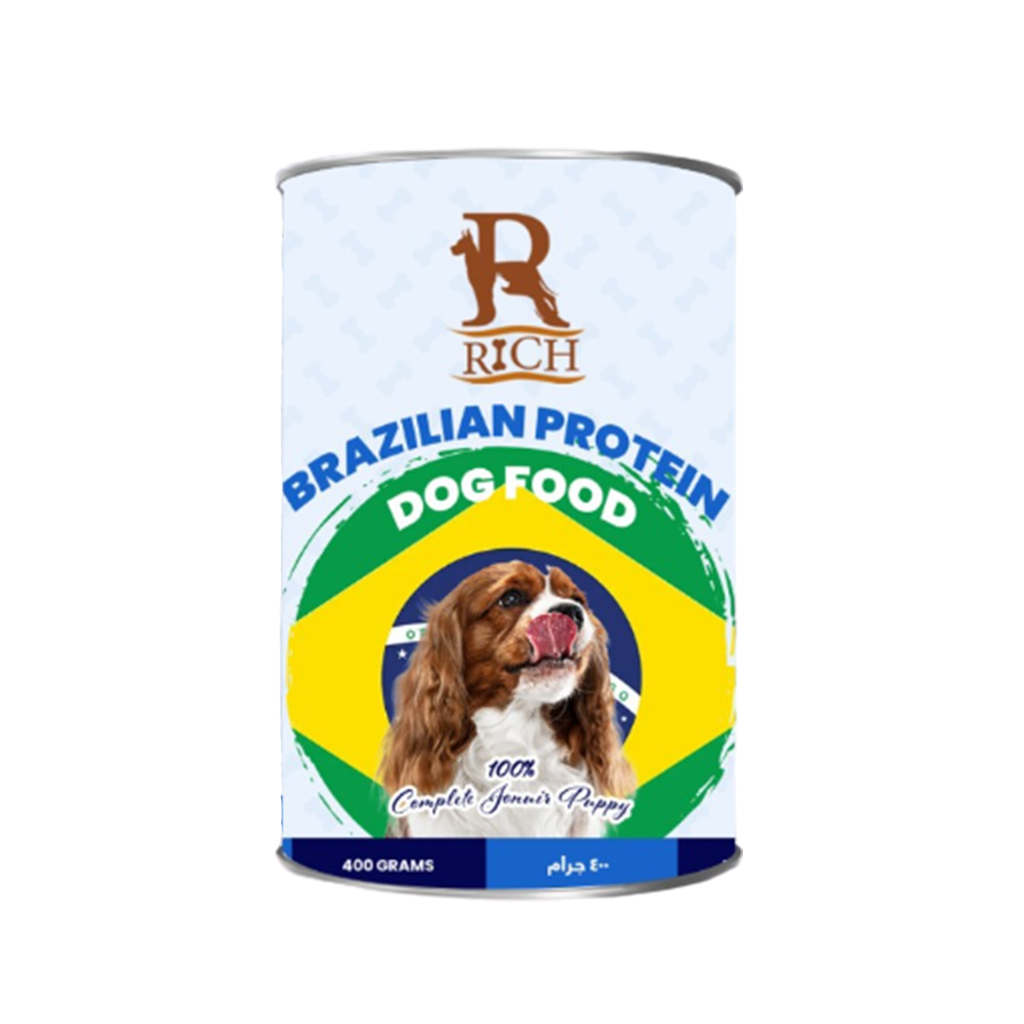 Rich Pate Adult Dog Wet Food Cans With Chicken 400 g – Happet