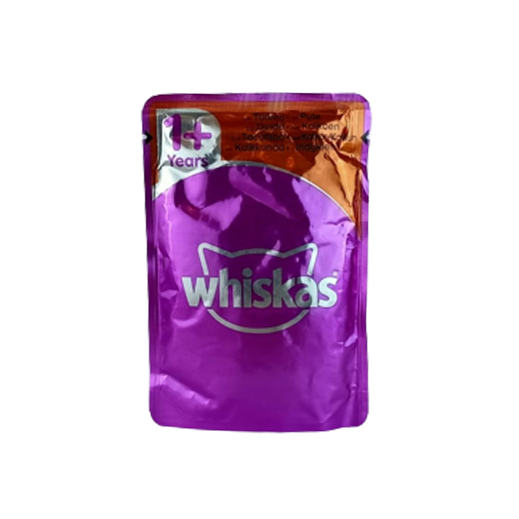 Whiskas Wet cat food with Turkey 100 g – Happet