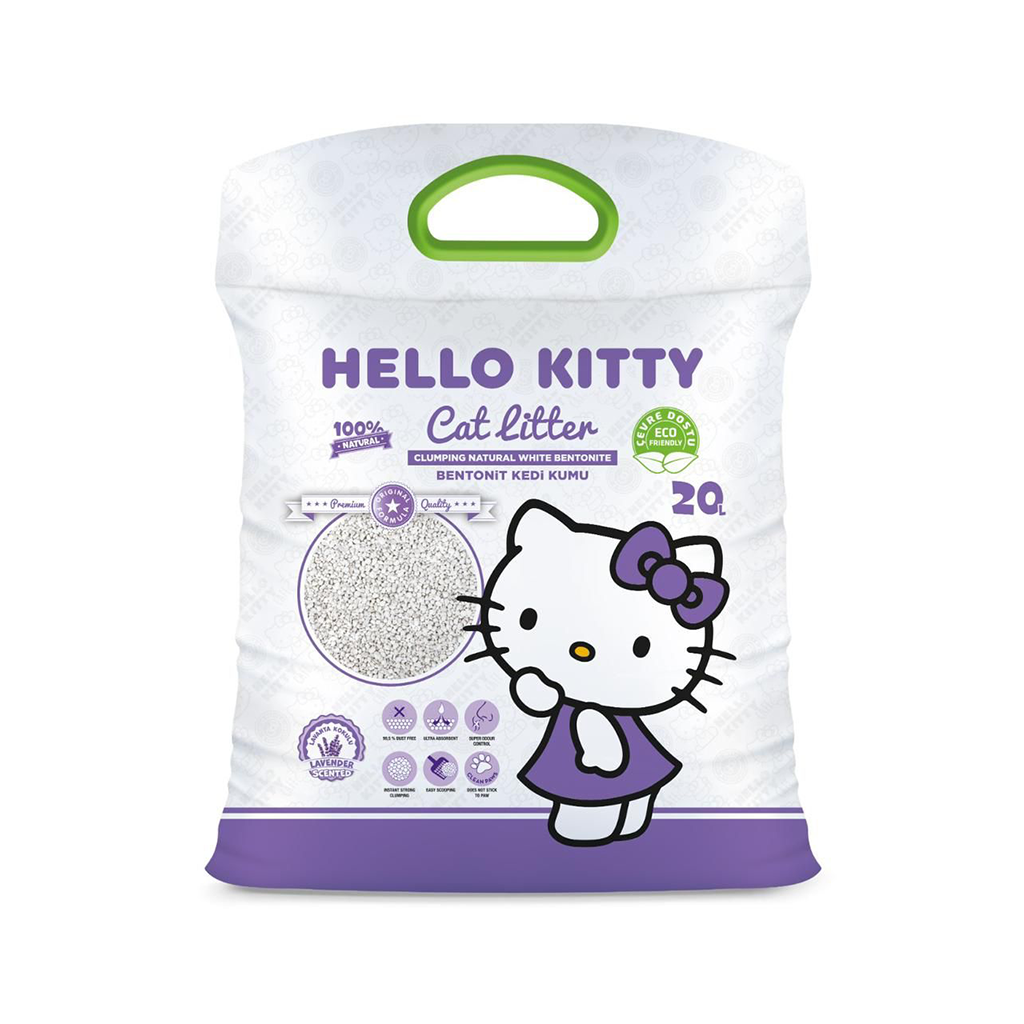 Hello Kitty Clumping Cat Litter 20L – Happet