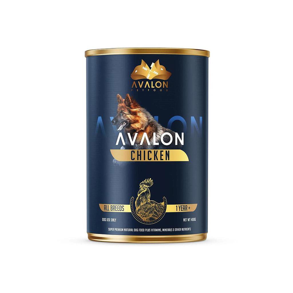 Avalon Dog chicken 410 g – Happet
