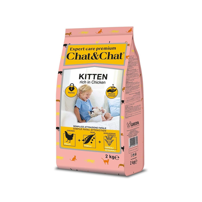 Chat & Chat Expert Kitten Rich In Chicken 2kg – Happet