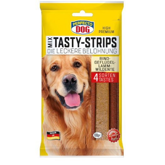 Perfecto Dog Mix Tasty 20 Stripes 180g – Happet